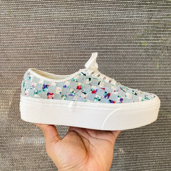 Vans | Shoes | Vans Flower Pattern Platform | Poshmark